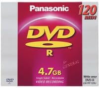 PANASONIC LMRF-120U Blank DVD-R Disc : Panasonic: Amazon.ca: Electronics