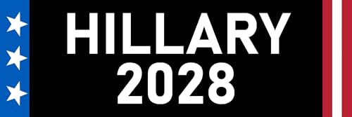 Amazon.com: Hillary Clinton 2028 Sticker Hillary Clinton for President ...