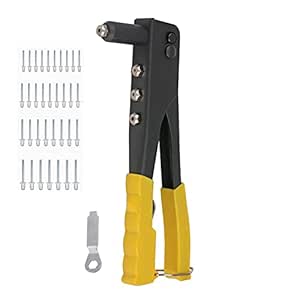 Digital Craft Rivet Gun with 2.4mm/3.2mm/4.0mm/4.8mm 40 Pcs Rivets ...
