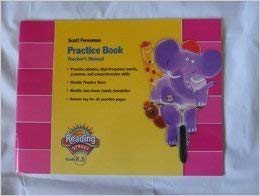 Reading Street Practice Book Teacher's Manual Grade K.5: 9780328145287 ...