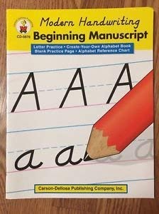 Buy Modern Handwriting Beginning Manuscript Book Online at Low Prices ...