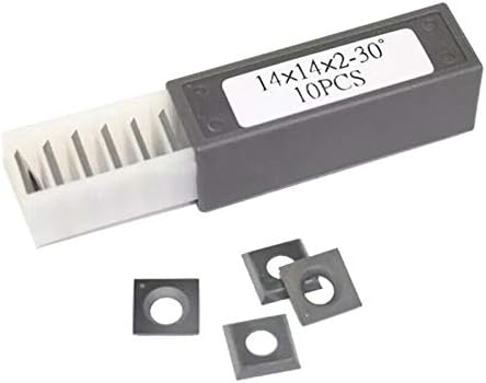 14 x 14 x 2 mm Carbide Reversible Turn Blades SPUR Inserts – BigaMart