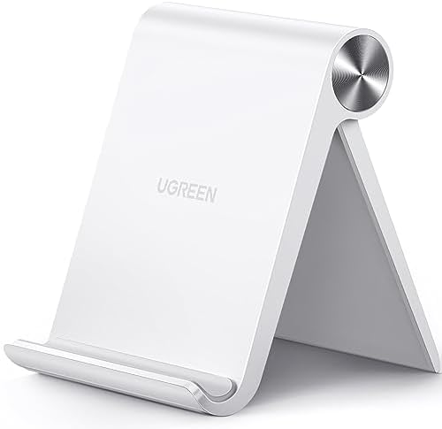 Amazon.com: Lamicall Adjustable Cell Phone Stand - Foldable Portable ...