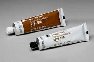 Amazon.co.jp: 3M Scotch-Weld 1838 Epoxy Adhesive, 2 oz Kit, Green by 3M ...
