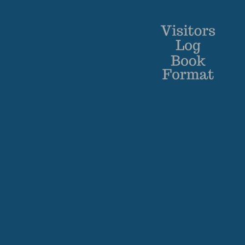 Visitors Log Book Format: Large Design Visitor Log Book / Visitor ...