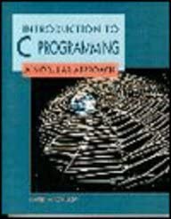 Amazon.com: Introduction to C Programming: A Modular Approach ...