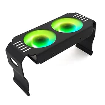 Memory RAM Cooling Fans（Black） with 5v/3Pin ARGB Light Effect Memory ...