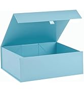 Amazon.com: PLINJOY Black Extra Large Gift Box for Presents with Ribbon ...