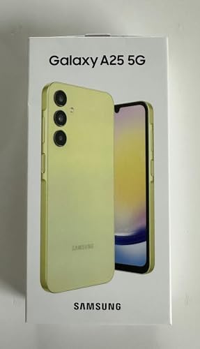 Samsung SM-A256 Galaxy A25 Dual SIM 5G 8GB RAM 256GB Yellow EU: Amazon ...