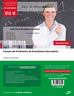 Amazon.fr - PACK AHORRO BASICO FISICA Y QUIMICA - Livres