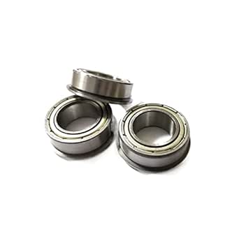 1 x F6000 F6001 F6002 F6003 F6004 F6005 F6006 ZZ/2RS Flange Bearing ...