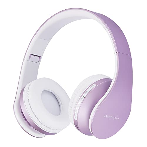 PowerLocus Cuffie Wireless Over-Ear, Cuffie Bluetooth Senza Fili ...