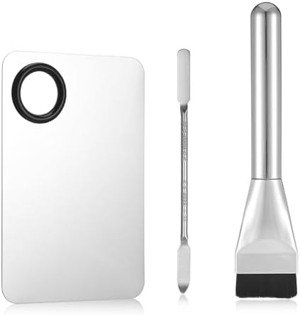 Amazon.com : Ouligay 3 Pcs Make Up Spatula Tool Including Makeup Mixing ...