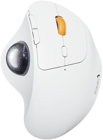 Amazon.com: ProtoArc Wireless Trackball, EM04 Ergonomic Bluetooth ...