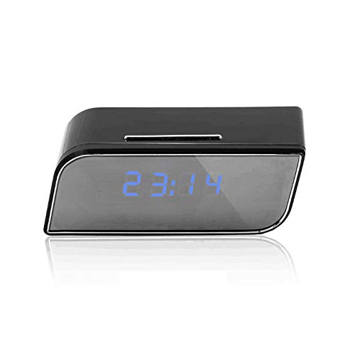 Buy TECHNOVIEW Hidden Table Clock Spy WiFi Camera HD 1080p, Indoor ...