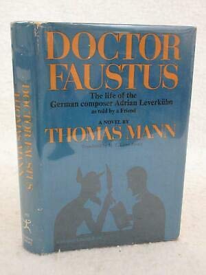 Thomas Mann DOCTOR FAUSTUS The Modern Library 1966 1st edition ...