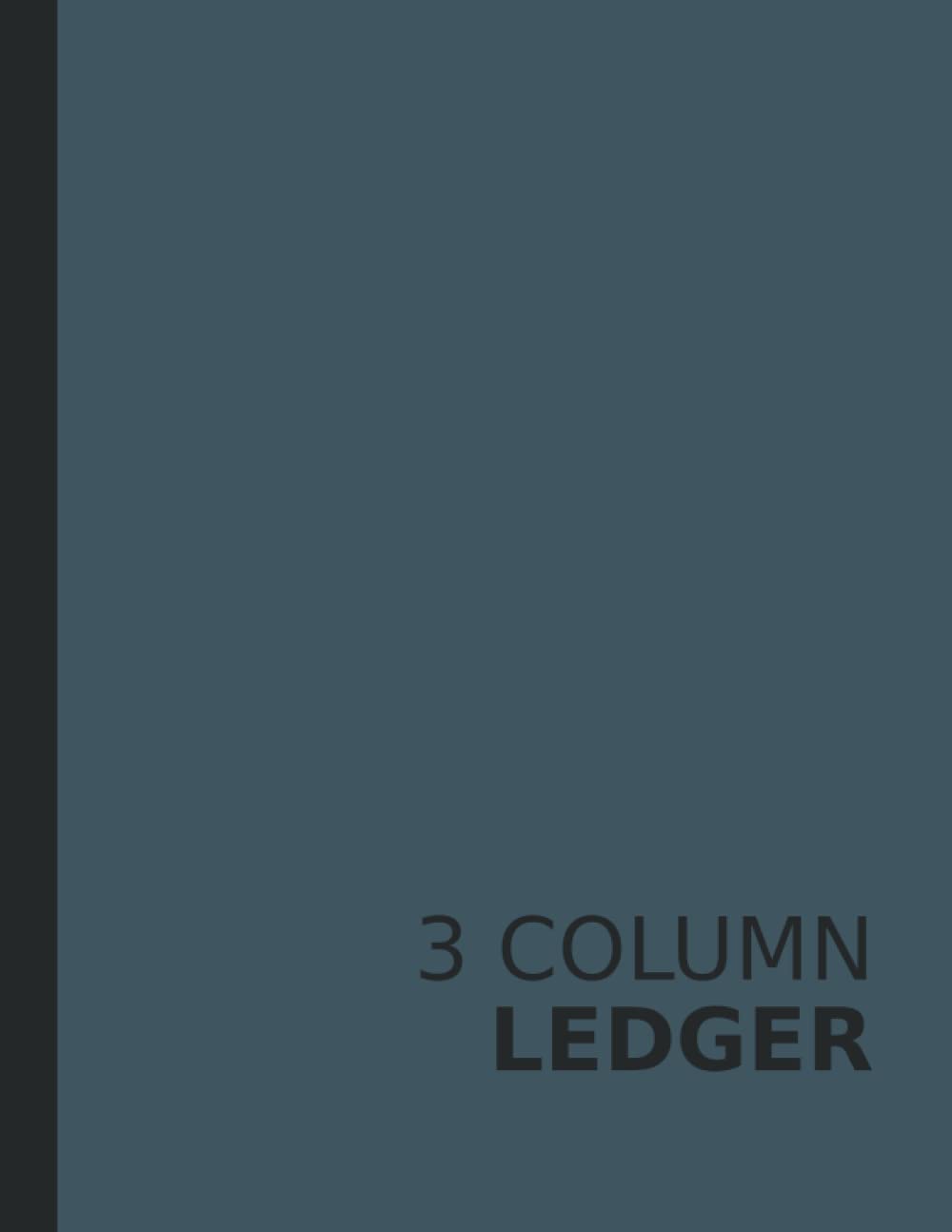 Amazon.com: 3 column columnar pad | 120 Pages Serialized Three Column ...
