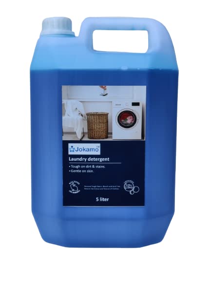 Jokamo Liquid Detergent for Machine Wash and Hand Wash (Blue, 5 Liter ...