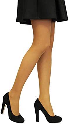 Conte Women's Matte Pantyhose Tights with Control Top - Ideal -Tan ...