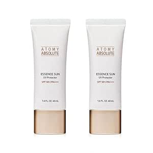 Amazon.com: Atomy Absolute Essence Sunscreen [SET OF 2] : Beauty ...