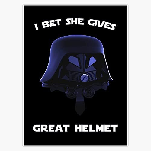 Amazon.com - Spaceballs - I Bet She Gives Great Helmet Vinyl Bumper ...