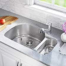 Offset Kitchen Sink 70/30 Double Bowl Thick 16 Gauge Commercial ...