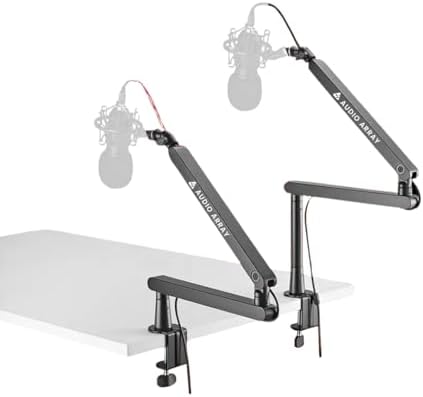 Audio Array AA-19 Microphone Arm Stand | 71cm reach | Premium Metal ...