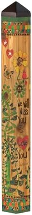 Amazon.com: Studio M Find Peace 16" Mini Art Pole Small Decorative ...