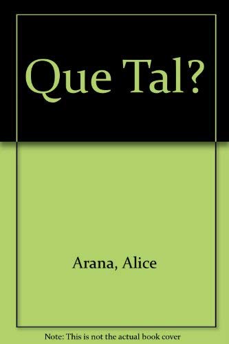 Buy Que Tal? Book Online at Low Prices in India | Que Tal? Reviews ...