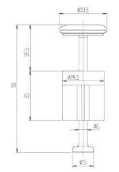 Amazon.co.jp: LIXIL(リクシル) INAX 着脱排水栓 A-4560 : DIY・工具・ガーデン