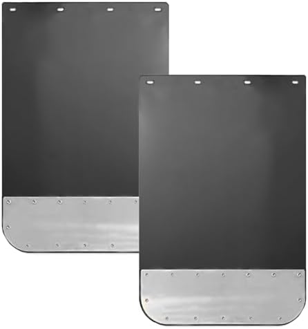 Amazon.com: BST BSSP Pair Universal Mud Flaps w/Stainless Steel Plates ...
