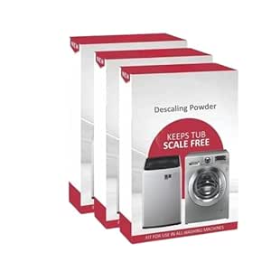 Hansfeshin Washer and Dryer Descaling Kit, Scalgo Powder Compatible ...