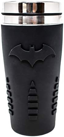 Amazon.com: Paladone Batman Travel Mug with Silicone Grip Sleeve, 15oz ...