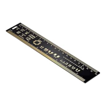 CRGANGZY 15cm 20cm 25cm PCB Ruler Electronic Engineers Ruler 180 ...