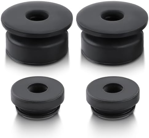 Amazon.com: AUTOKAY 4Pcs Radiator Upper Lower Rubber Cushion Bushing ...