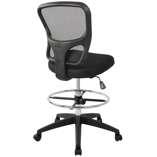 Snapklik.com : Armless Drafting Chair Tall Office Chair Adjustable ...