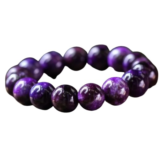 Buy QUEEN-GEMS Astrological Sugilite Bracelet Original With Lab ...