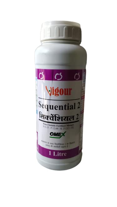 Vigour Sequential 2 Water Soluble Fertilizer Mixture 1liter : Amazon.in: Garden & Outdoors