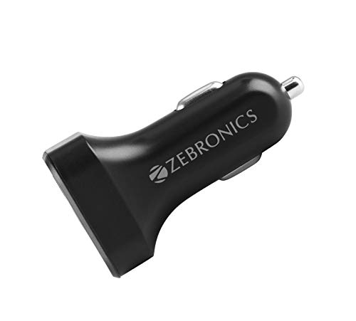 Zebronics car charger ZEB-CC242A3 with +Micro USB cable ZEB-UMC101 ...