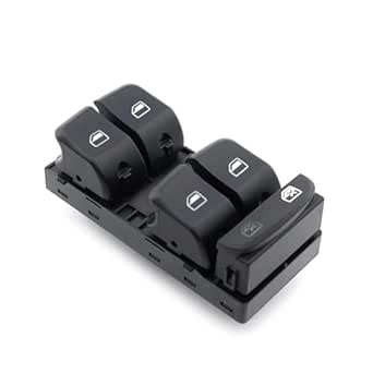 Amazon.co.jp: 電動パワーリフターウィンドウスイッチボタンコントロールパネル に適合するAudi A4 B8 A5 Q5 2007 ...