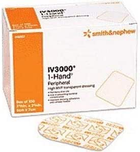 Amazon.com: Iv 3000, 4" X 5 1/2" Tape Handles Trn Adh Dress,50 : Health ...