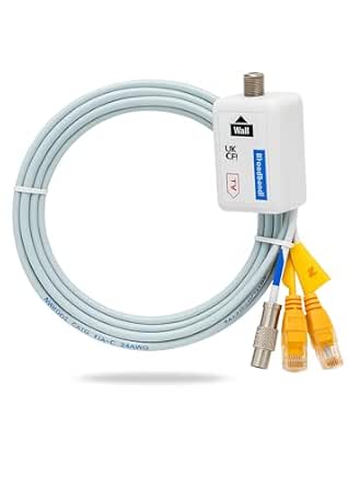 Virgin Media Original Quick Start Splitter for Broadband & TV. 2 ...