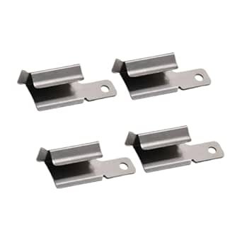 Amazon.com: 4pcs Glass Heated Bed Clip Stainless Steel Heated Bed Clamp ...