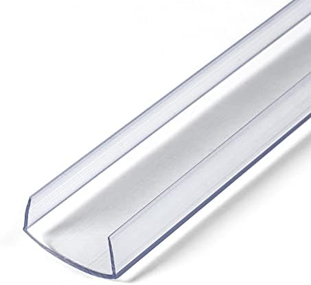 Amazon.com: Outwater Plastics White 1" Styrene Plastic U-Channel/C ...