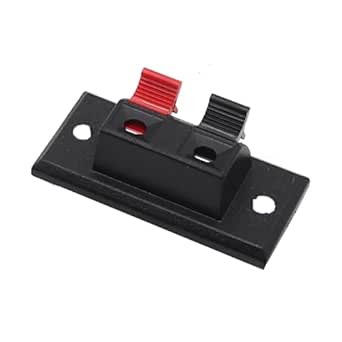 Amazon.com: 2/4 Positions Connector Terminal Push In Jack Spring Load ...