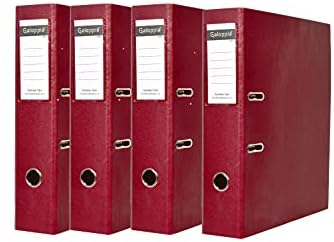 GALOPPIA PVC Coated Box File/Folder for Office documents and ...