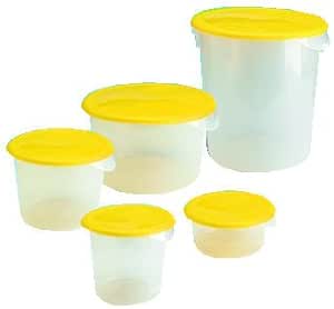 Amazon.com: Round Storage Container with Bail (22 U.S. qt.) : Home ...