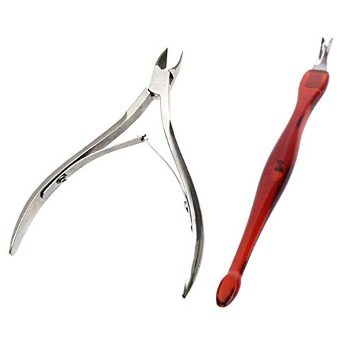 Amazon.com : Luxxii Practical Cuticle Nipper with Cuticle Trimmer ...
