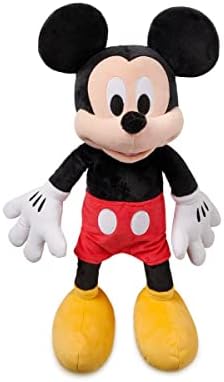 Amazon.com: Disney Store Official Mickey Mouse Medium Soft Toy for Kids ...