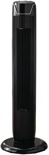 Amazon.com: Mainstay FZ10-19JR 36" 3-Speed Oscillating Tower Fan (Black ...